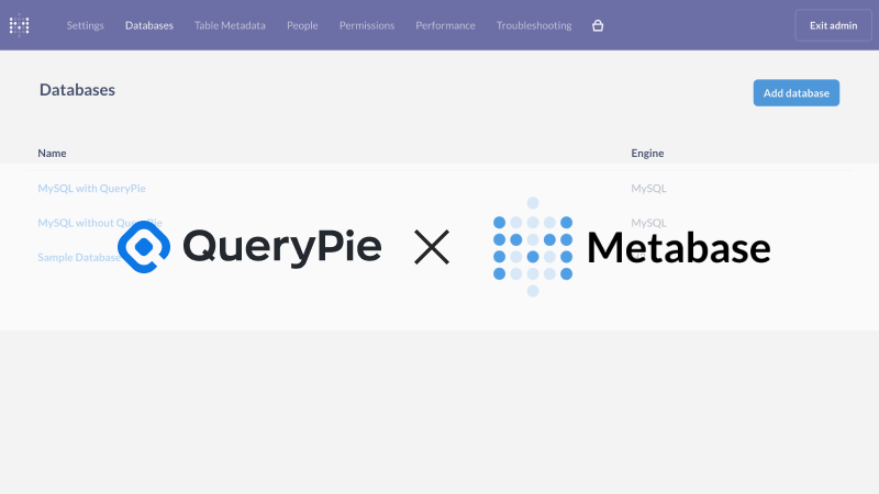 QueryPie x metabase